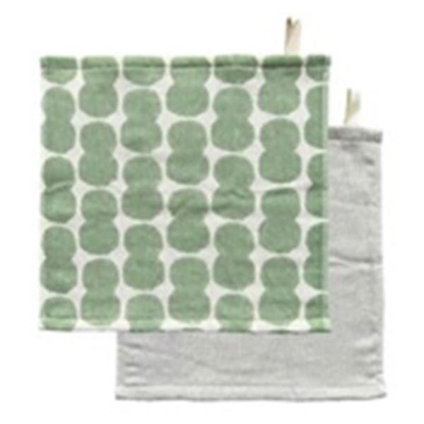 北欧調ドット柄ループ付きキッチンクロス【サイズ】約280×280×10mm【材質】綿【JAN】4528653759541【パッケージサイズ】140×140×30mm【関連キーワード】