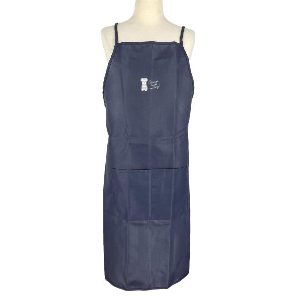 シュナウザーキッチンシリーズ　クロスエプロン。【サイズ】約W670×H890mm【材質】ポリエステル【JAN】4573218641403【パッケージサイズ】170×240×20mm【関連キーワード】