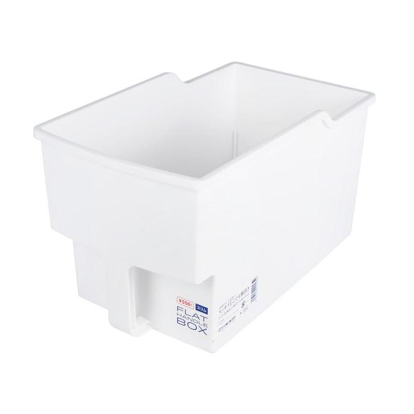 パントリーや吊り戸棚での出し入れが簡単にできるハンドル付ボックス。まとめて揃えると戸棚の中がスッキリ整理。持ち手が下に付いているので高い場所でも引き出しやすくなる。スリムタイプ。【材質】ポリプロピレン【JAN】4973430025850【パ...