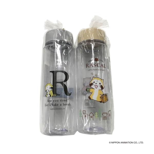 容量480mL。かわいいラスカルのクリアボトルです。耐冷温度：-20℃、耐熱温度：100℃サイズ：(約)直径6.3×高さ19.3cm【材質】AS樹脂、ポリプロピレン【JAN】4573553199836【パッケージサイズ】75×75×240m...