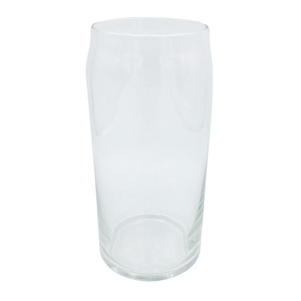 電子レンジ・直火・急冷急熱NG　家庭用食器洗い乾燥機OKです。容量591mlの缶型をしたグラスです。ジュース、アルコール等に最適なグラスです。【材質】ソーダガラス【JAN】4582757872186【パッケージサイズ】63×63×159mm...