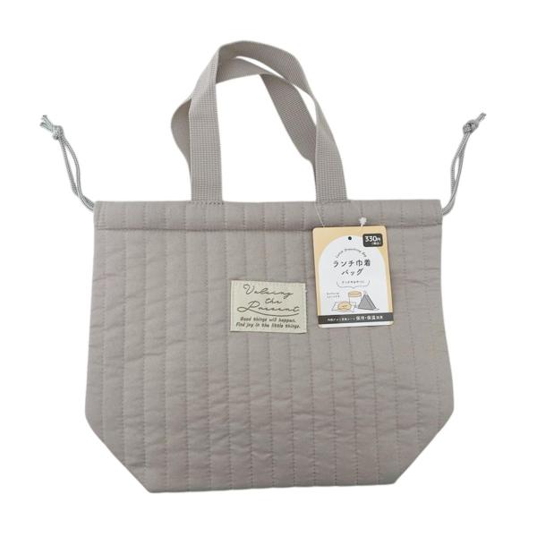 ランチやおやつに。【サイズ】約縦23cm×横18cm×マチ10cm【材質】表地/ポリエステル100%,内生地/発泡ポリエチレン,アルミ蒸着シート【JAN】4535792437360【パッケージサイズ】230×280×10mm【関連キーワード】