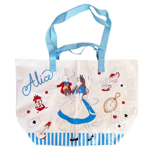 watts × illustrator Kyoko. コラボ第2弾テーマは 『おとぎの国』アリスや白雪姫の世界をイメージしたKyoko.さん描きおろしのアイテムが新登場！アリスの世界観を可愛らしくデザインした、大容量のダブルハンドルバッグで...