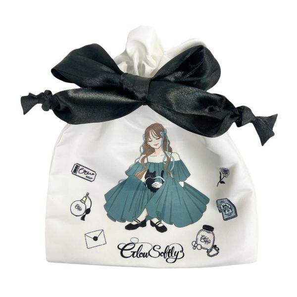 持ち運びやすい、ミニサイズの巾着です。バッグの中の小分け袋にぴったり【サイズ】約W170mm×H210mm材質/ 本体:ポリエステル100% 　紐:ポリエステル100%●本来の用途以外に使用しないでください。●下記・熱源の近くや、直射日光の...