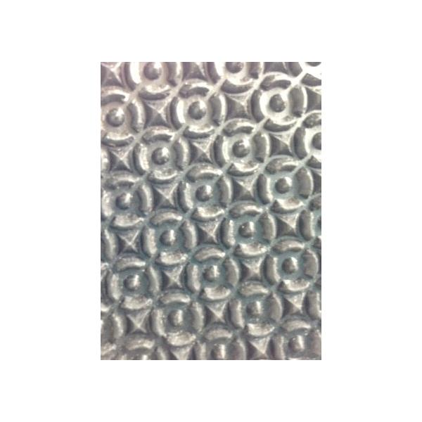 製靴材料　シート（RBセラミックMO柄半貼り）茶ありセラミックの微粒子により、防滑効果を発揮するソール用のゴムシートです。黒色　厚さ3ｍｍ　サイズ460mm×530mm　修理・製作におすすめです。