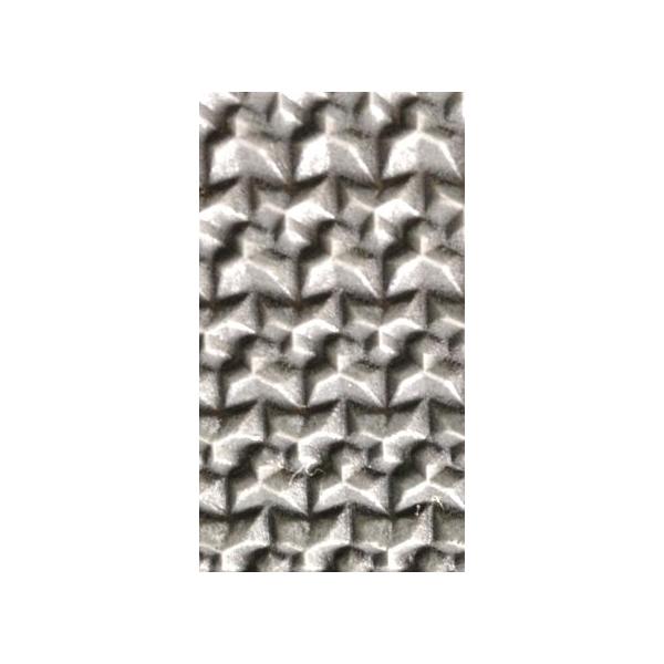 製靴材料　シート（Y型4.5mm）黒ありアメ/クロ色　厚さ4.5ｍｍ　左黒・右アメ/クロサイズ315mm×400mm冬用の防滑性に優れたかかと用ゴムシートです。　修理・製作におすすめです。