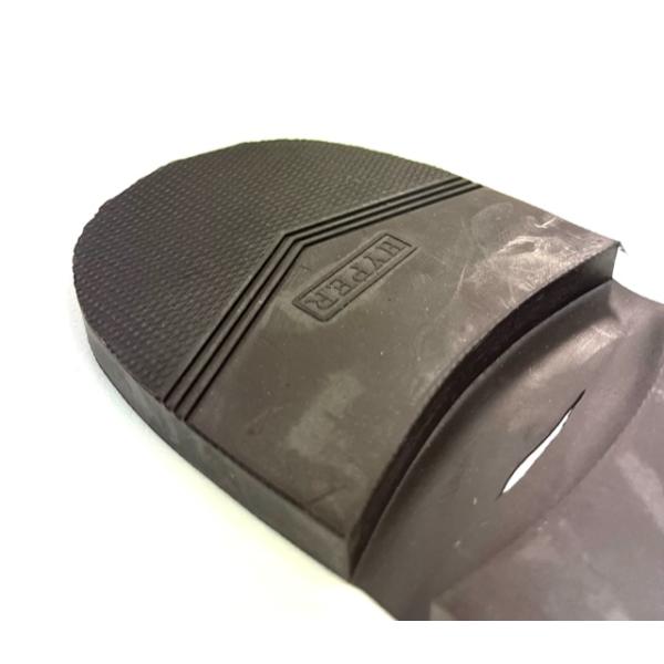 製靴材料　ゴム化粧（ハイパー）茶色　厚さ10ｍｍ　特大サイズ巾9長さ8.5cm　1足セットになります。在庫限りにつき、アウトレット価格にて販売します。修理・製作におすすめです。
