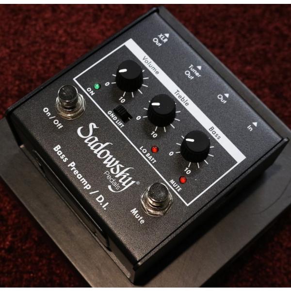 「Sadowskyサウンド」を足元に。プロの現場で信頼されるベースプリアンプ/DIの決定版。スタジオミュージシャンから世界的なツアーベーシストまで魅了する極上サウンドです。