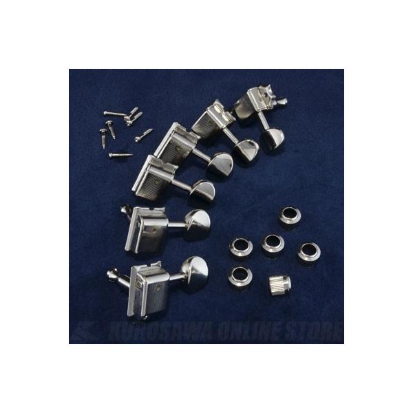The Clone Tuning Machines for 57 SC Nickel [9216]Original Kluson同様に、既成品の殆どに使用されている鉄製のポストから、ブラス製のポストへ、また内部のワッシャー等もプラスティック...