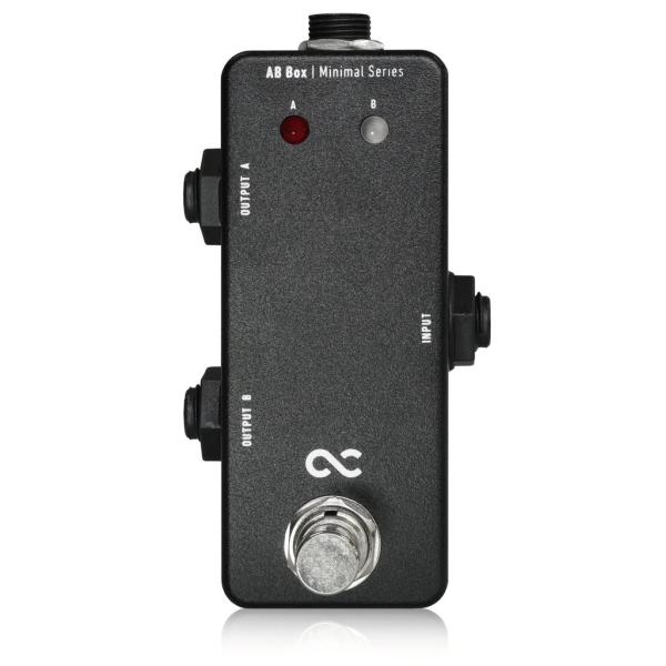 One Control Minimal Series ABBOXは、1つのシグナルを2系統に切り替えることのできるペダルです。非常にシンプルなパッシブ回路で構成されているため、様々な使い方に対応します。例えば、2台のアンプの切替や、チューニ...