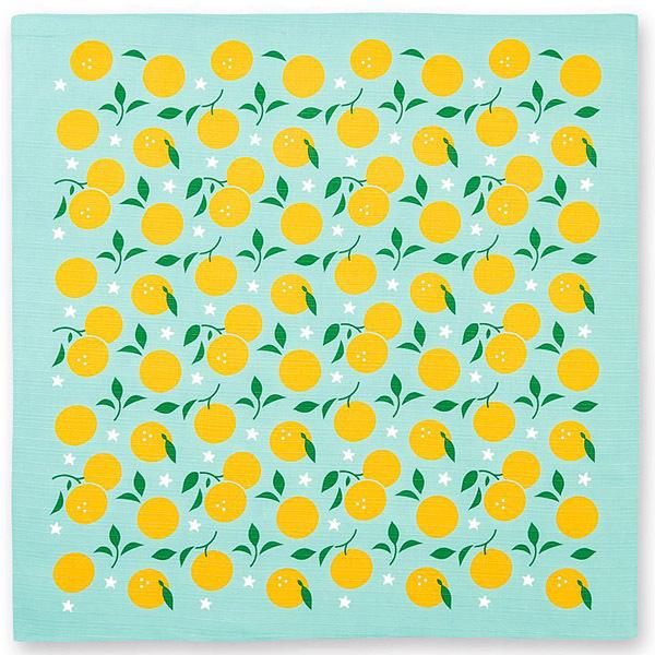 手捺染大風呂敷　（染料染め）　　　　　　シャンタン地（綿100％）染料プリント70　×　70ｃｍ　　スマートレターでの配送不可　　　　　日本製※二巾（ふたはば））と呼ばれる約70cm角の大風呂敷です。※最も一般的なサイズの風呂敷で、菓子折り...