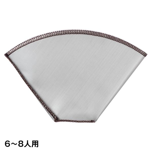 とても細かいメッシュでそのままフィルターとして使えます。ペーパーレスで何回も使用可能。また、紙フィルターと違いコーヒーの油分を吸い取ってしまうことがなく、紙のにおいが付いてしまうこともないので、豆の味をダイレクトに抽出することができます。金...