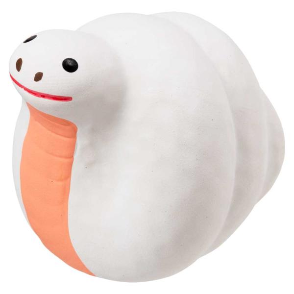 毎年大人気の干支おみくじ。2025年の干支は「巳」！可愛くなるだろうと思っていたら、やっぱり可愛らしい陶のおみくじとなりました。たっぷり買って飾るも良し、年始にご家族で運試しも良し。使い方色々の陶おみくじです。サイズ：約4.5×3.5×高4...