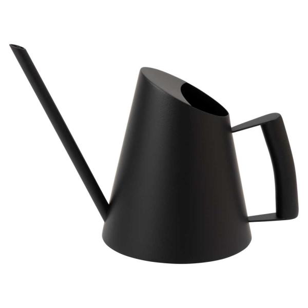 お花や観葉植物のあるお部屋にスマートに馴染んで、インテリア感覚で置いておけるステンレス製ジョーロです。注ぎ口が細長い作りになっているので、狭い場所でもこぼさず水やりができますよ。マットブラックに仕上がっているので、棚などに置いても室内の雰囲...
