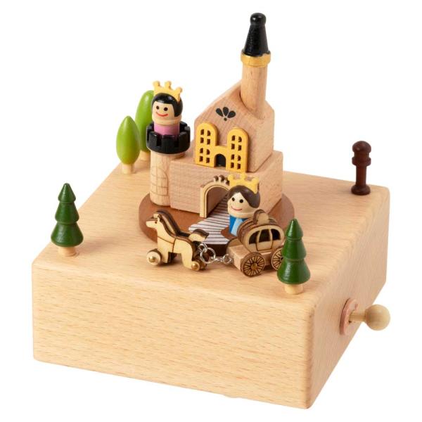 オルゴール以外はすべて木製で作られた回転オルゴール。手触りがよく温もり感じる木の装飾はただ飾られてるだけでなく、オルゴールを鳴らす事で一緒に回転する仕様。動き方はそれぞれ異なるので動画にてご確認ください。動きのあるアイテムは子どもたちも楽し...