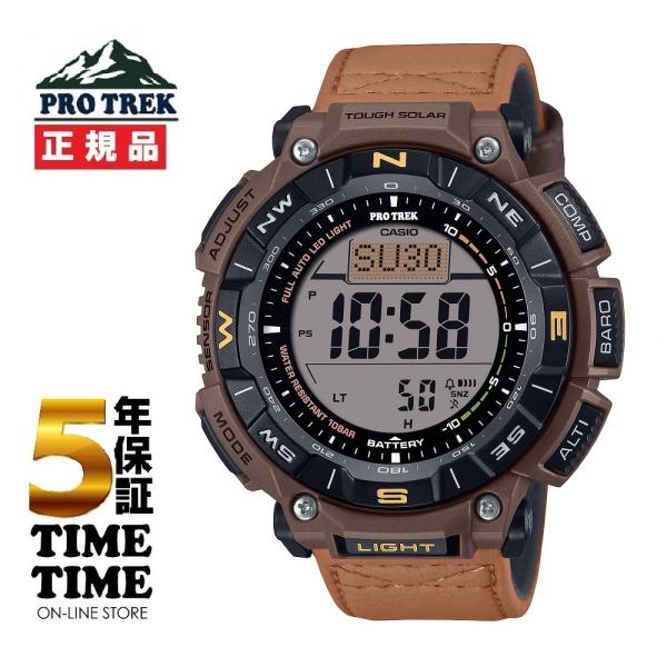 【発売日：2025年02月07日】CASIO カシオ PRO TREK プロトレック Climber Line ソーラー PRG-340L-5JF【安心の5年保証】