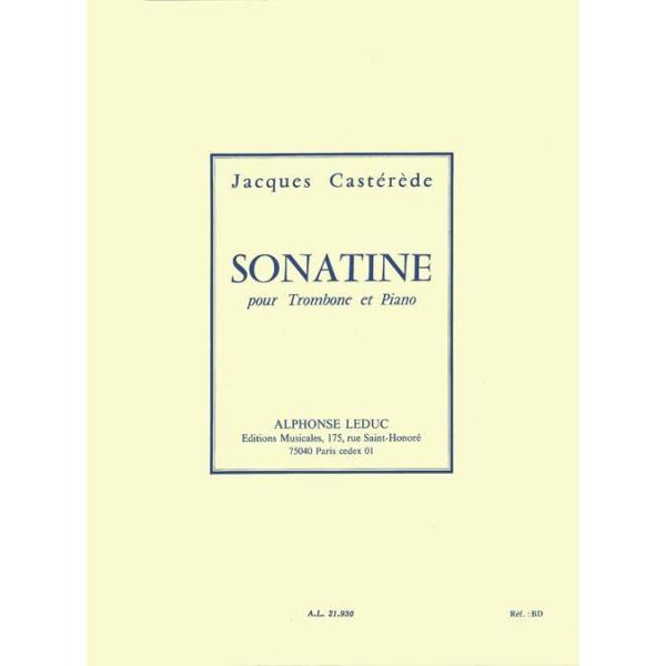 ■原題または洋題：Sonatine■作曲者：ジャック・カステレード （Jacques Casterede）■演奏時間：約13分00秒■出版社による設定グレード：--■出版社：Alphonse Leduc■当店に在庫がない場合の納期目安：約3...