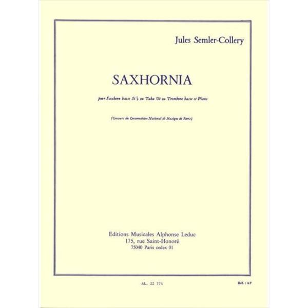 ■原題または洋題：Saxhornia■作曲者：ジュール・セムレ＝コルリー（Jules Semler-Collery）■演奏時間：約5分30秒■出版社グレード：--■出版社：Alphonse Leduc■当店に在庫がない場合の納期目安：約3-...