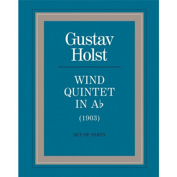 ★こちらの商品は「パート譜のみ」です。★■原題または洋題：WIND QUINTET IN A FLAT■作曲者：グスターヴ・ホルスト（Gustav Holst）■演奏時間：約15分00秒■出版社による設定グレード：--■出版社：Faber ...