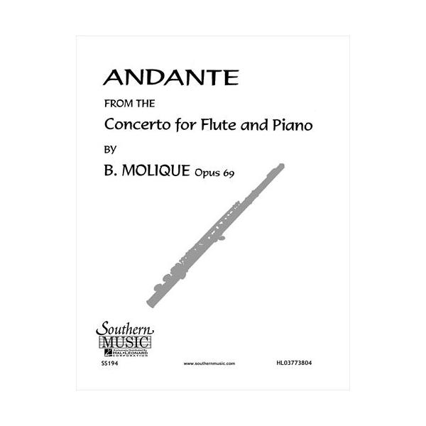 ■原題または洋題：Andante■作曲者：ベルンハルト・モーリック（Bernhard Molique）■演奏時間：約4分30秒■出版社グレード：--■出版社：カイザー・サザン・ミュージック (Keiser Southern Music)■当...