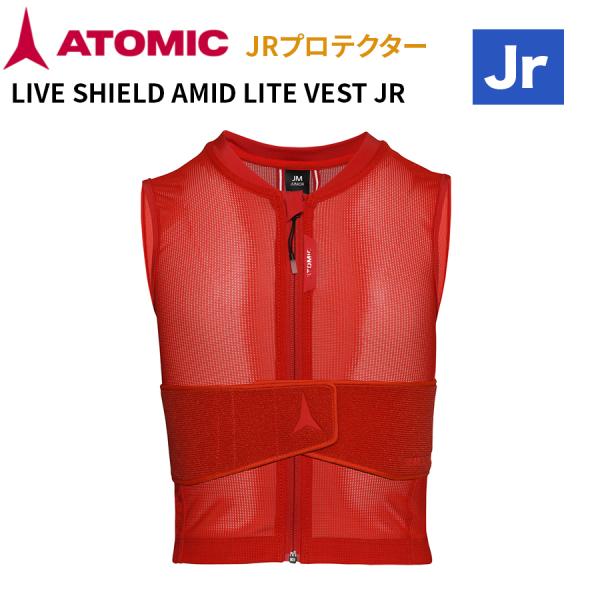 2026ATOMIC アトミックBODY PROTECTION プロテクターCODEAN5205056COLORRedSIZES/M/LSafety Tech.AMID Lite BodyFabricElastic Air MeshWeig...