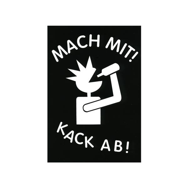 SIZE:12cm前後屋外使用ＯＫ！耐水性のあるステッカーです。白色のビニール素材に印刷されています。バイクやメットはもちろん、車、楽器、ボード、冷蔵庫、自転車、スーツケース、マグカップ、文房具や手帳etc...色々なところでお楽しみ下さい...