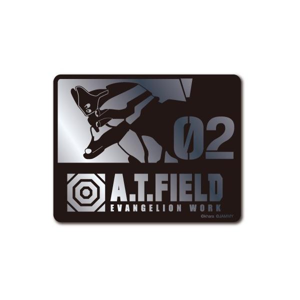エヴァンゲリオンファン必見の鏡面素材ステッカー！こちらの商品は耐水、耐光性のあるステッカーです。屋外はもちろん、スマホ、スーツケース、PC、ツールボックスやヘルメットなど様々なところに貼ってお楽しみ下さい。A.T.FIELDとは...(株)...