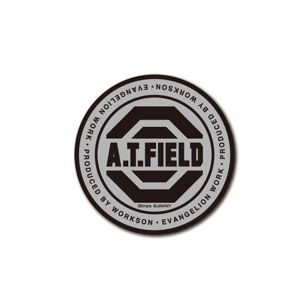 エヴァンゲリオンファン必見の反射素材ステッカー！こちらの商品は耐水、耐光性のあるステッカーです。屋外はもちろん、スマホ、スーツケース、PC、ツールボックスやヘルメットなど様々なところに貼ってお楽しみ下さい。A.T.FIELDとは...(株)...
