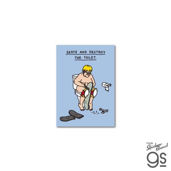 カナダでスケートボーダーとしてだけでなくイラストレーターとしても活躍するGAB LALANDEのブランド『BROTHER MERLE（ブラザーマール）』がステッカーになりました♪こちらの商品は、ちいさいサイズのダイカットミニステッカーです♪...