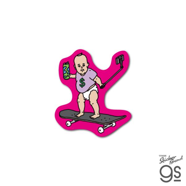 カナダでスケートボーダーとしてだけでなくイラストレーターとしても活躍するGAB LALANDEのブランド『BROTHER MERLE（ブラザーマール）』のステッカー第二弾ではホログラムやグリッター素材も新登場！！ダイカットミニステッカーは、...