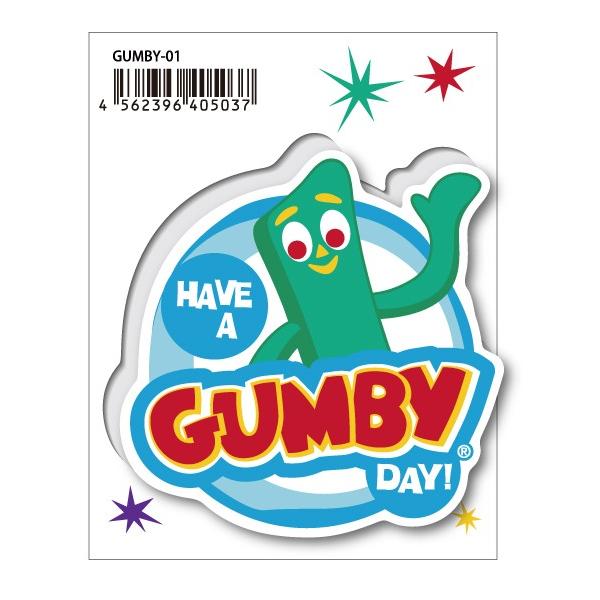 シートサイズ:W72 H93mmアメリカで大人気のキャラクター、ガンビーのステッカーが登場！屋外使用OK！耐水、対光性のある塩ビ素材のステッカーです。スマホ、タブレット、パソコン、楽器、ボード、冷蔵庫、自転車、スーツケース、マグカップ、文房...