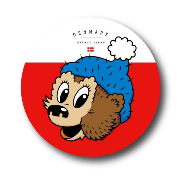 76mmサイズ サイズ：直径約7.6cm ピンタイプ(C)2015 Rasmus Klump ・Jammy