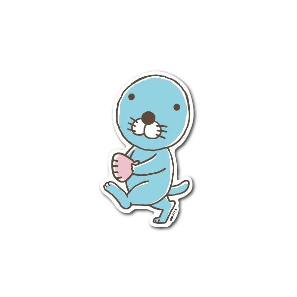 漫画、アニメで人気の『ぼのぼの』がステッカーになりました！こちらの商品は耐水、耐光性のあるステッカーです。 屋外はもちろん、スマホ、PC、スーツケースなど様々なところに貼ってお楽しみ下さい。●サイズ　幅94mm×高さ86mm以内（本体サイズ...