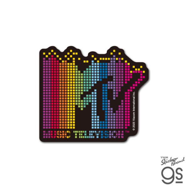 音楽カルチャーを世界に広めた人気チャンネル「MTV」ホログラム仕様のロゴステッカーが8種登場！レトロポップなデザインがオシャレ！光が当たると虹色に輝く、MTVらしいエネルギッシュなステッカーです！身の回りの小物やスマホに貼るだけで、お洒落感...