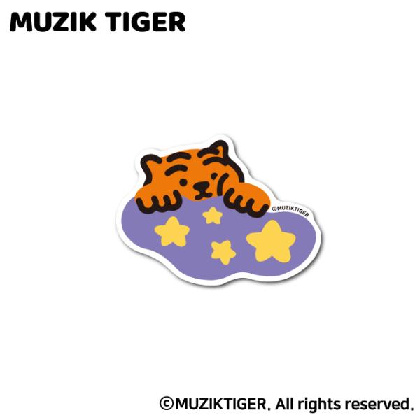 韓国の人気ブランド『MUZIK TIGER』がステッカーになりました♪「無職のトラ」を意味するムジークタイガーは企業デザイナーが仕事を辞めて立ち上げたブランドです！日本でも若者を中心に大人気のブランドの魅力をステッカーに落とし込みました♪ミ...