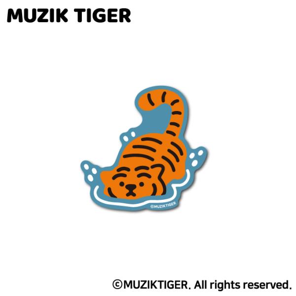 韓国の人気ブランド『MUZIK TIGER』がステッカーになりました♪「無職のトラ」を意味するムジークタイガーは企業デザイナーが仕事を辞めて立ち上げたブランドです！日本でも若者を中心に大人気のブランドの魅力をステッカーに落とし込みました♪ミ...