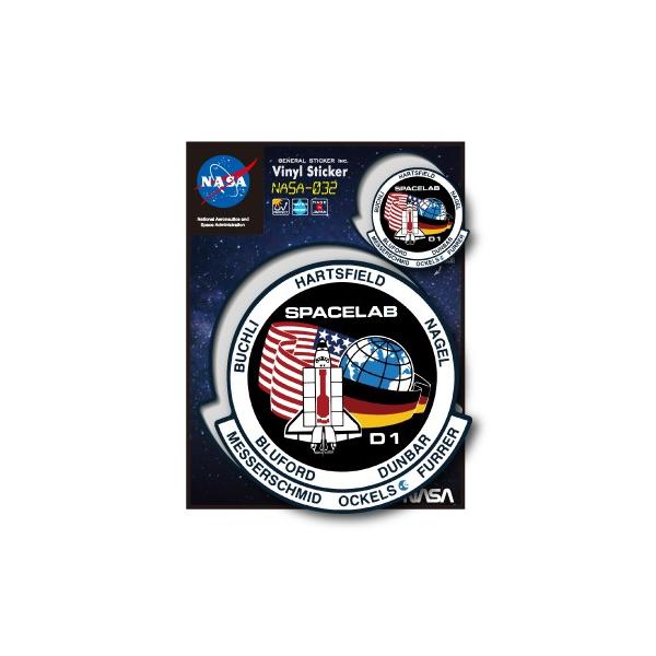 NASA公認ステッカー！ワッペンモチーフのステッカーが勢揃い！こちらの商品は耐水、耐光性のあるステッカーです。 屋外はもちろん、スマホ、PC、スーツケースなど様々なところに貼ってお楽しみ下さい。●サイズ　幅72mm×高さ95mm（シートサイ...