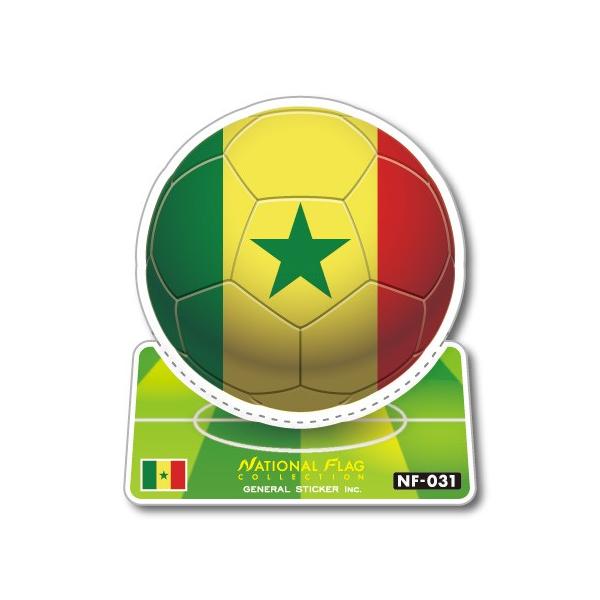 シートサイズ：W62 H72mmサッカー好きなあなたに！国旗がサッカーボールになっちゃった！？サッカー強豪国はもちろん、ワールドカップ出場国の国旗もたくさん！オリジナルの応援グッズも簡単に作れます！あなたはどの国にする？屋外使用OK！耐水性...