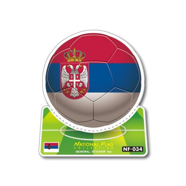 シートサイズ：W62 H72mmサッカー好きなあなたに！国旗がサッカーボールになっちゃった！？サッカー強豪国はもちろん、ワールドカップ出場国の国旗もたくさん！オリジナルの応援グッズも簡単に作れます！あなたはどの国にする？屋外使用OK！耐水性...