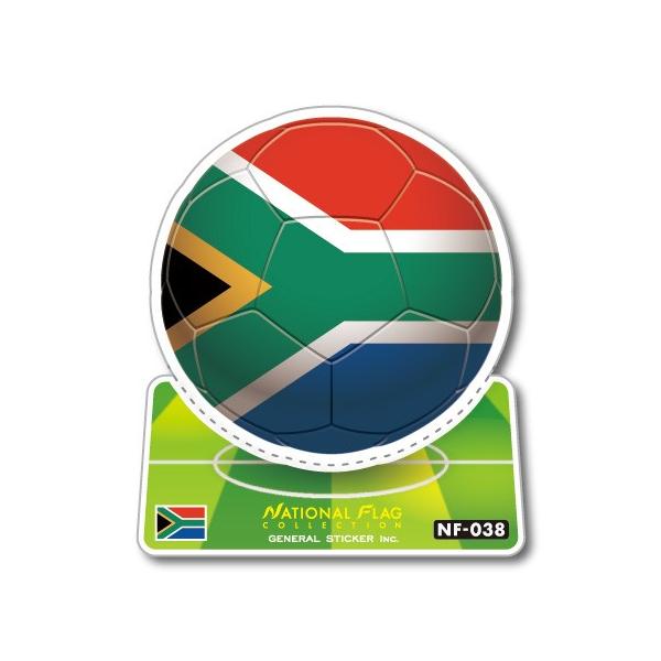 シートサイズ：W62 H72mmサッカー好きなあなたに！国旗がサッカーボールになっちゃった！？サッカー強豪国はもちろん、ワールドカップ出場国の国旗もたくさん！オリジナルの応援グッズも簡単に作れます！あなたはどの国にする？屋外使用OK！耐水性...