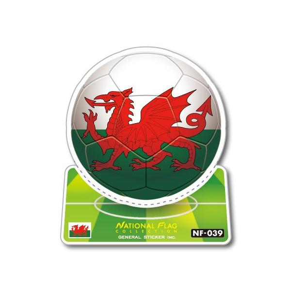 シートサイズ：W62 H72mmサッカー好きなあなたに！国旗がサッカーボールになっちゃった！？サッカー強豪国はもちろん、ワールドカップ出場国の国旗もたくさん！オリジナルの応援グッズも簡単に作れます！あなたはどの国にする？屋外使用OK！耐水性...