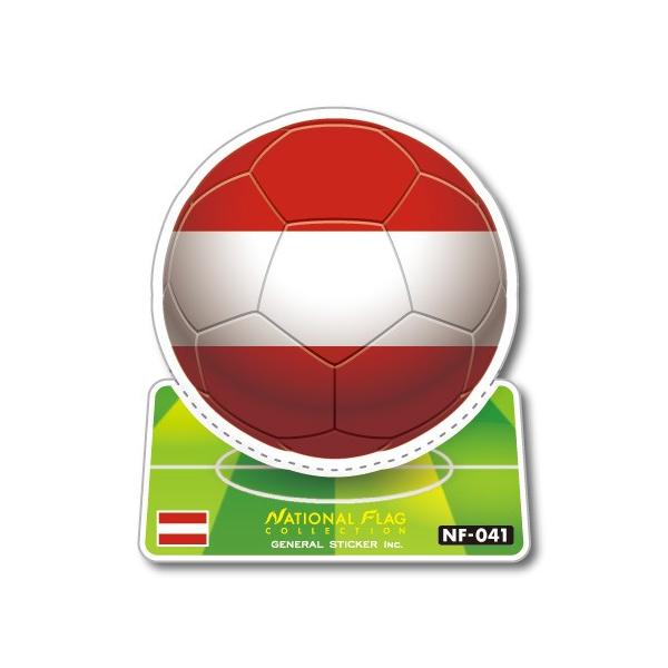 シートサイズ：W62 H72mmサッカー好きなあなたに！国旗がサッカーボールになっちゃった！？サッカー強豪国はもちろん、ワールドカップ出場国の国旗もたくさん！オリジナルの応援グッズも簡単に作れます！あなたはどの国にする？屋外使用OK！耐水性...