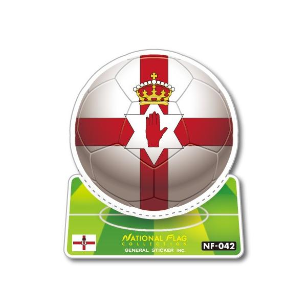 シートサイズ：W62 H72mmサッカー好きなあなたに！国旗がサッカーボールになっちゃった！？サッカー強豪国はもちろん、ワールドカップ出場国の国旗もたくさん！オリジナルの応援グッズも簡単に作れます！あなたはどの国にする？屋外使用OK！耐水性...