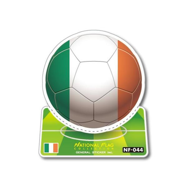 シートサイズ：W62 H72mmサッカー好きなあなたに！国旗がサッカーボールになっちゃった！？サッカー強豪国はもちろん、ワールドカップ出場国の国旗もたくさん！オリジナルの応援グッズも簡単に作れます！あなたはどの国にする？屋外使用OK！耐水性...