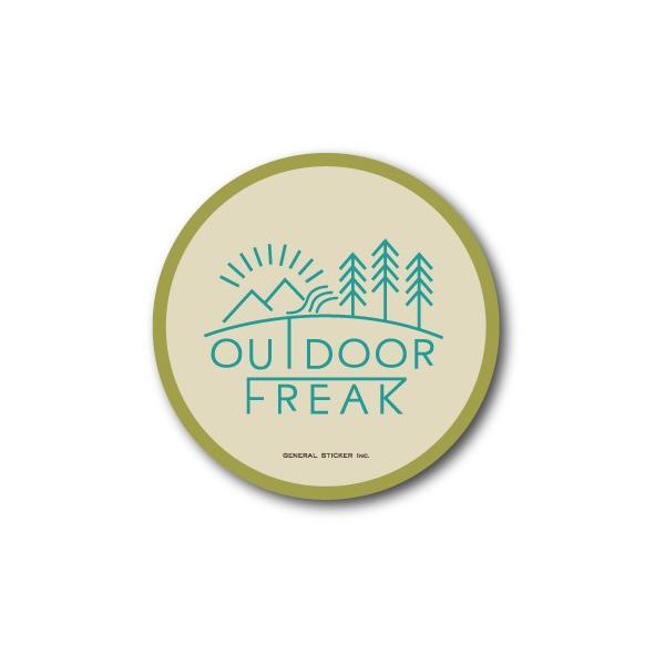 SIZE:W55 H55mmアウトドア好きがアウトドア好きの為に作ったステッカー！あなたはどんなアクティビティが好きですか？屋外使用ＯＫ！耐水性のあるステッカーです。白色のビニール素材に印刷されています。道具入れ、クーラーボックス、スーツケ...
