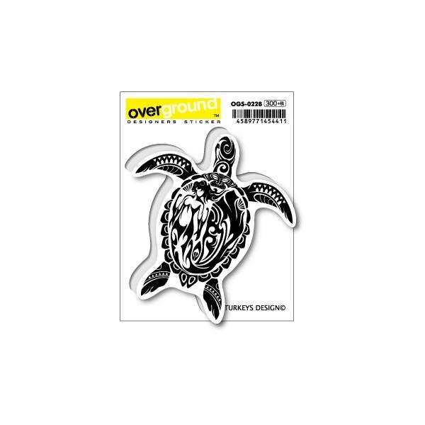 サイズ：約 W68XH79mm 耐水、対光性のある塩ビ素材のステッカーです。グロスラミネートされていますので屋外での長期使用もＯＫ！OGS-02　作者：TURKEYS DESIGNさんhttps://www.facebook.com/tur...