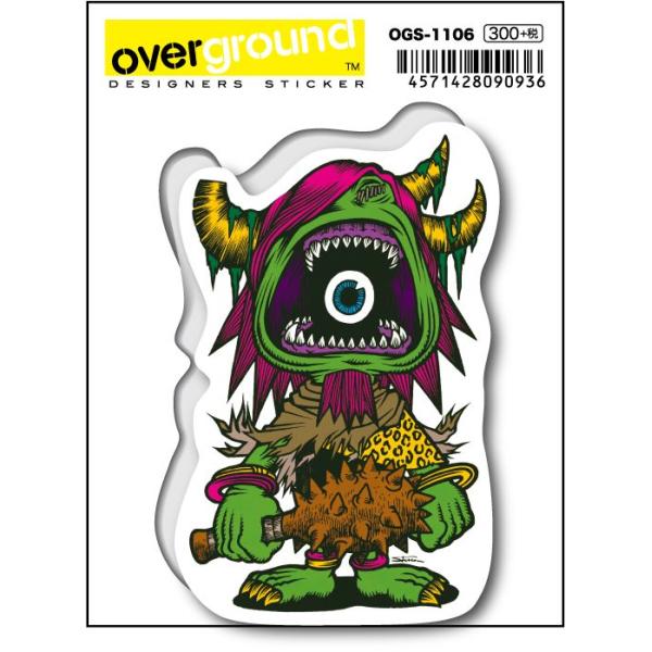 サイズ：1枚約 W65XH36mm耐水、対光性のある塩ビ素材のステッカーです。グロスラミネートされていますので屋外での長期使用もＯＫ！OGS-11　作者：Flyace Graphicsさんhttp://flyace.info/(c) Fly...