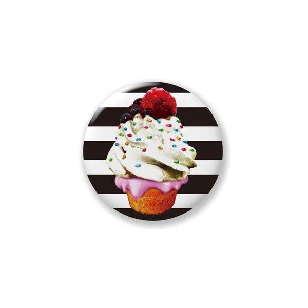 サイズ：直径約40mm写真は拡大してあります。ピンタイプ洋服はモチロン！カバンや帽子等様々なアイテムにつけて気分リフレッシュ！プレゼントにもどうぞ。(C)Oilshock Designs