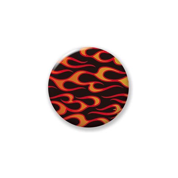 サイズ：直径約40mm写真は拡大してあります。ピンタイプ洋服はモチロン！カバンや帽子等様々なアイテムにつけて気分リフレッシュ！プレゼントにもどうぞ。(C)Oilshock Designs