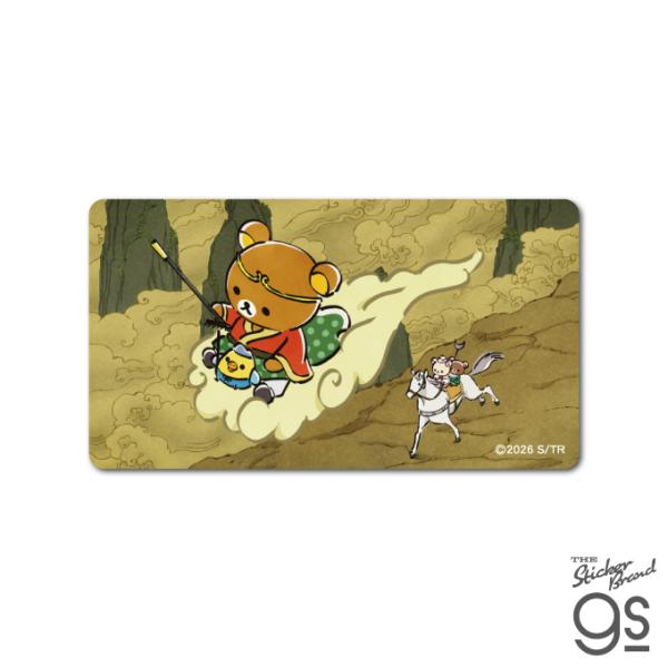 2026年4月よりテレビ放送開始！ショートアニメ「リラックマ」のワンシーンがステッカーになりました♪画面をそのまま切り取ったステッカーは、小物や手帳に貼ったり、スマホケースに挟んで持ち歩いても癒しになること間違いなし！角丸デザインがほのぼの...